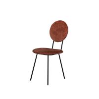 China Stackable Solid Wood Upholstered Dining Chairs Space Saving Wooden Padded Dining Chairs for sale