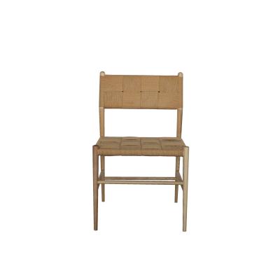 China Contemporary Solid Wood Upholstered Dining Chairs Eco Friendly Wooden Cushioned Dining Chairs for sale