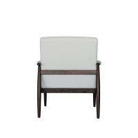 China Mid Century Solid Wood Lounge Chair Comfort With Upholstered Seat And Back for sale