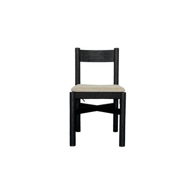 China Modern Natural Wood Dining Chairs Customized With Removable Cushion Mildew Proof for sale