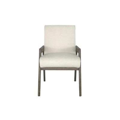 China Contemporary Solid Wood Accent Chair With Upholstered Seat And Angled Frame for sale