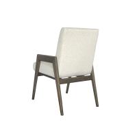 China Contemporary Solid Wood Accent Chair With Upholstered Seat And Angled Frame for sale