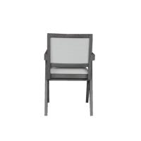 China Linen Solid Wood Upholstered Dining Chairs Heat Protection Modern Dining Chair for sale