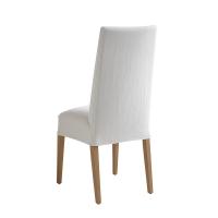 China Classic Folding Dining Chair with Soft Upholstered Cushion and Solid Wood Frame – Perfect for Weddings for sale