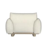 China Compact One Person Couch With Dual Armrests Comfortable For Modern Living for sale