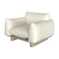 China Compact One Person Couch With Dual Armrests Comfortable For Modern Living for sale