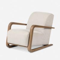 China Solid Wood Mid Century Modern Lounge Chair Stable And Relax 68*100*72cm for sale