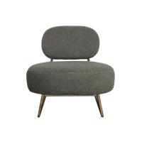 China Sled Style Solid Wood Lounge Chairs Easy Cleaning Contemporary Lounge Chair for sale