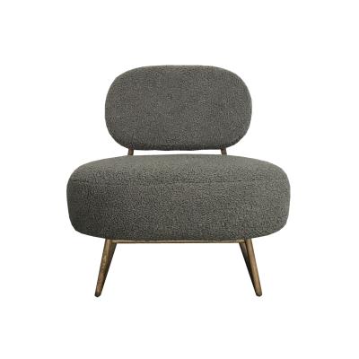 China Sled Style Solid Wood Lounge Chairs Easy Cleaning Contemporary Lounge Chair for sale