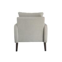 China Modern Linen Upholstered Accent Armchair 72*87*84cm UV Protection Dustproof for sale
