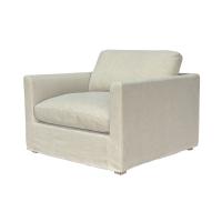 China Modern Upholstered Club Chair Comfort Upholstered Club Chair With Deep Seat Cushion for sale