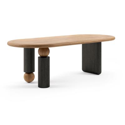 China Comfort Solid Wood Dining Tables Household Ash Wood Dining Table 180x80cm for sale