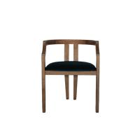 China Upholstered Wooden Mid Century Dining Chair Long Lasting Household 56×59×72cm for sale