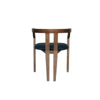 China Upholstered Wooden Mid Century Dining Chair Long Lasting Household 56×59×72cm for sale
