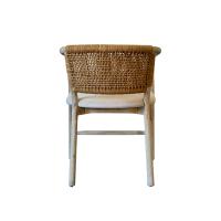 China Biodegradable Solid Wood Upholstered Dining Chairs Stable Modern High Back Dining Chairs for sale