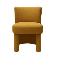 China Soft Bentwood Upholstered Dining Chairs Dustproof Mid Century Upholstered Chairs for sale