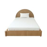China Arch Headboard Wooden Dog Bed Warmth And Hygiene With Elevated Design for sale