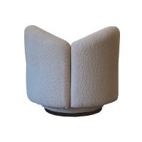 China Butterfly Upholstered Swivel Armchair Stylish Comfortable For Living Rooms for sale
