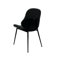 China Metal Legs Bentwood Upholstered Dining Chairs Comfort Upholstered Kitchen Chairs for sale