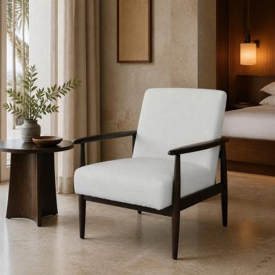 China Solid Wood Upholstered Armchair CYC-014 for sale