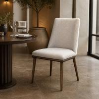China High-Back Solid Wood Upholstered Dining Chair CYC-022 for sale