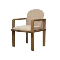 China SOLID WOOD UPHOLSTERED ARMCHAIR CYC-023 for sale