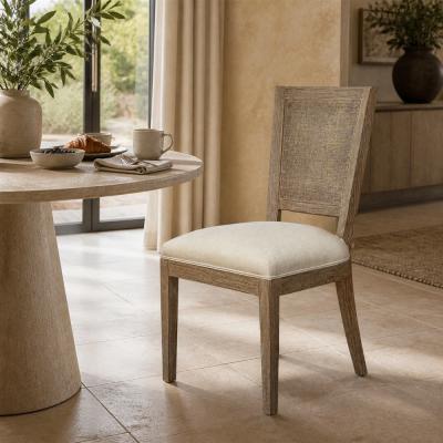 China CANE BACK UPHOLSTERED DINING CHAIR CYC-024 for sale