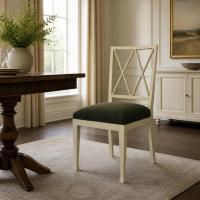 China Double-x Back Upholstered Dining Chair CYC-026 for sale