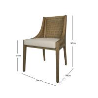 China NATURAL CANE DINING CHAIR CYC-027-NAT for sale
