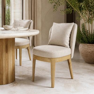 China Upholstered Dining Chair with Lumbar Cushion CYC-032 for sale