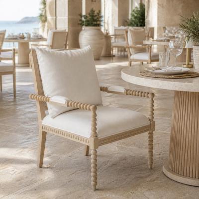 China French Coastal Cane-Back Dining Armchair CYC-046 for sale