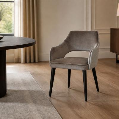 China Wraparound Upholstered Dining Armchair CYC-069 for sale