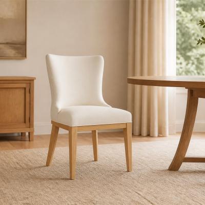 China Winged High Back Upholstered Dining Chair  CYC-073 for sale