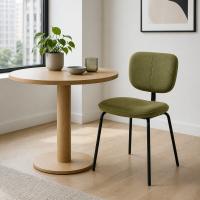 China Upholstered Metal Dining Chair BW-501 for sale