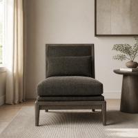 China Modern Dark Wood Lounge Chair with Lumbar Cushion   CYC-045 for sale
