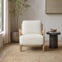 China Scandinavian Solid Wood Upholstered Lounge Chair  CYC-005 for sale