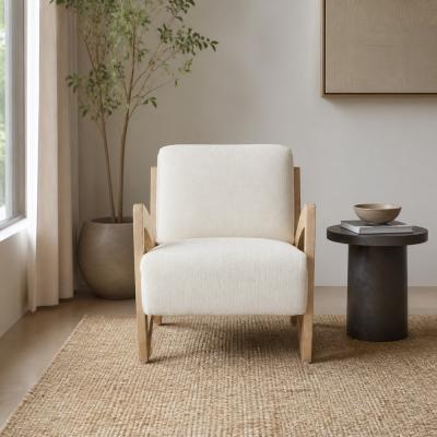 China Scandinavian Solid Wood Upholstered Lounge Chair  CYC-005 for sale