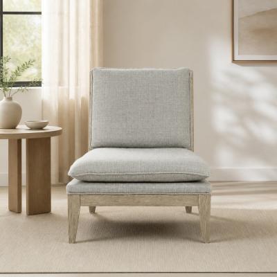 China Relaxed Contemporary Solid Wood Lounge Chair with Loose Cushions    CYC-043 for sale