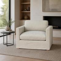 China Contemporary Wide Lounge Accent Chair, Single Seat – LG-5010 for sale