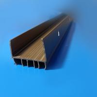 China 36 In. X 1-3/4 In. Brown Vinyl Slide On Door Bottom For Metal Doors Wood Doors for sale