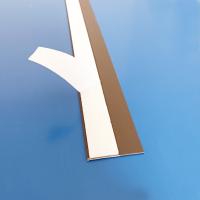 China Brown Vinyl Slide On Door Bottom For Metal Doors Wood Doors Customized for sale