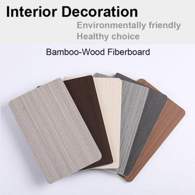China Bamboo And Wood Fiber Integrated Wallboard Decorative for sale
