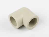 China 90 ° Right Angle Equal Diameter Elbow PPR Pipe Fittings Engineering for sale
