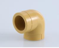 China 90 ° Right Angle Equal Diameter Elbow PPR Pipe Fittings Engineering for sale