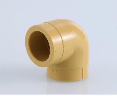 China 90 ° Right Angle Equal Diameter Elbow PPR Pipe Fittings Engineering for sale