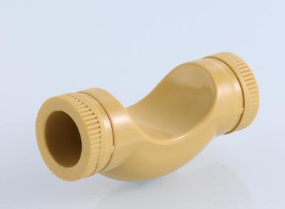 China Home Decoration Tap Plastic PPR Bridge Yellow Green White And Gray Color for sale