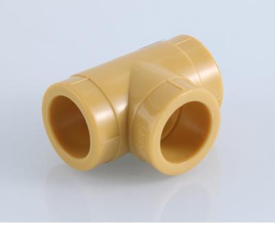 China Industrial Plastic PPR Equal Tee Engineering Pipe Fittings for sale