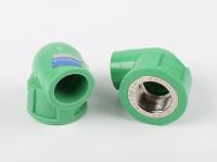 China PPR Female Elbow Home Decoration For Inner Threaded Elbow Pipe Fittings for sale