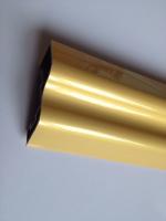 China OEM Plastic Extruded PMMA And PVC Coextrusion Profile metal like surface for sale