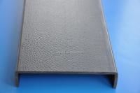 China Decorative Pvc Profiles For Bus Train And Cars Texture Surface Customized Plastic profiles for sale
